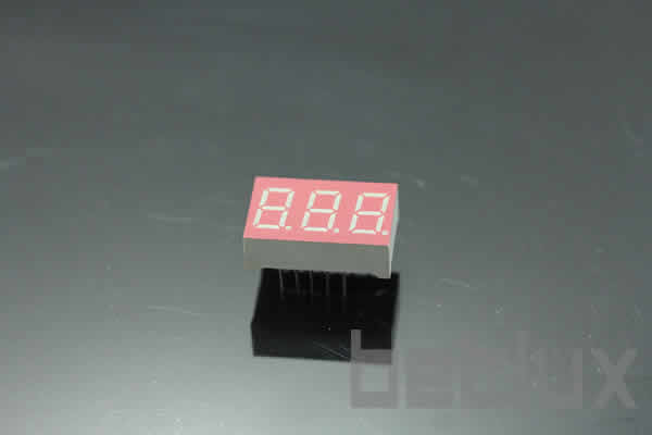 product image - 7 Segment LED - Three digit-0.36 inch three seven segment led display